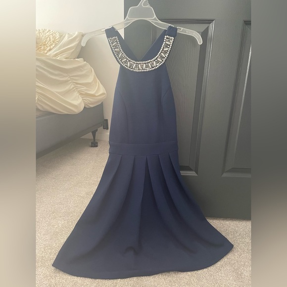 Francesca's Collections | Dresses | Francescaa High Neck Dress With ...
